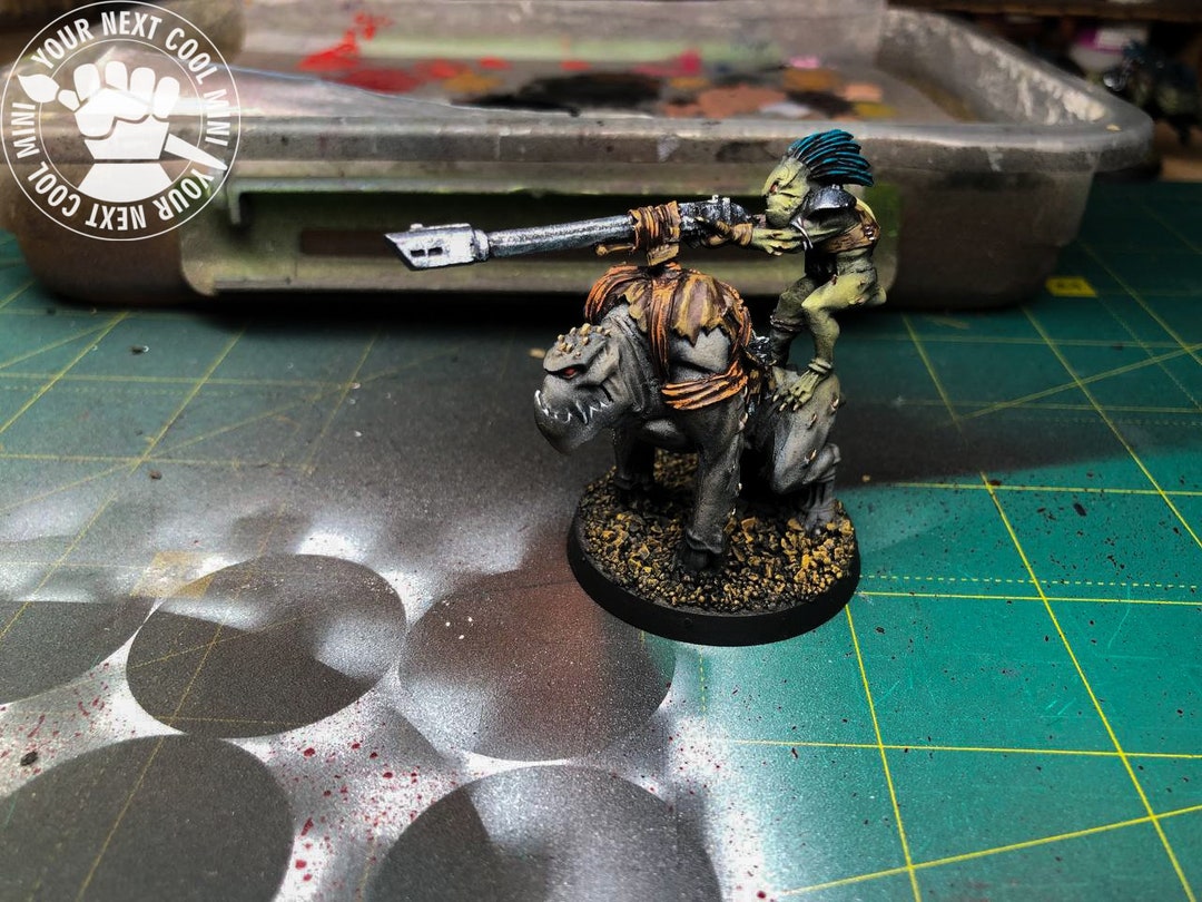 Warhammer 40k Krootox Rider Commission - Etsy