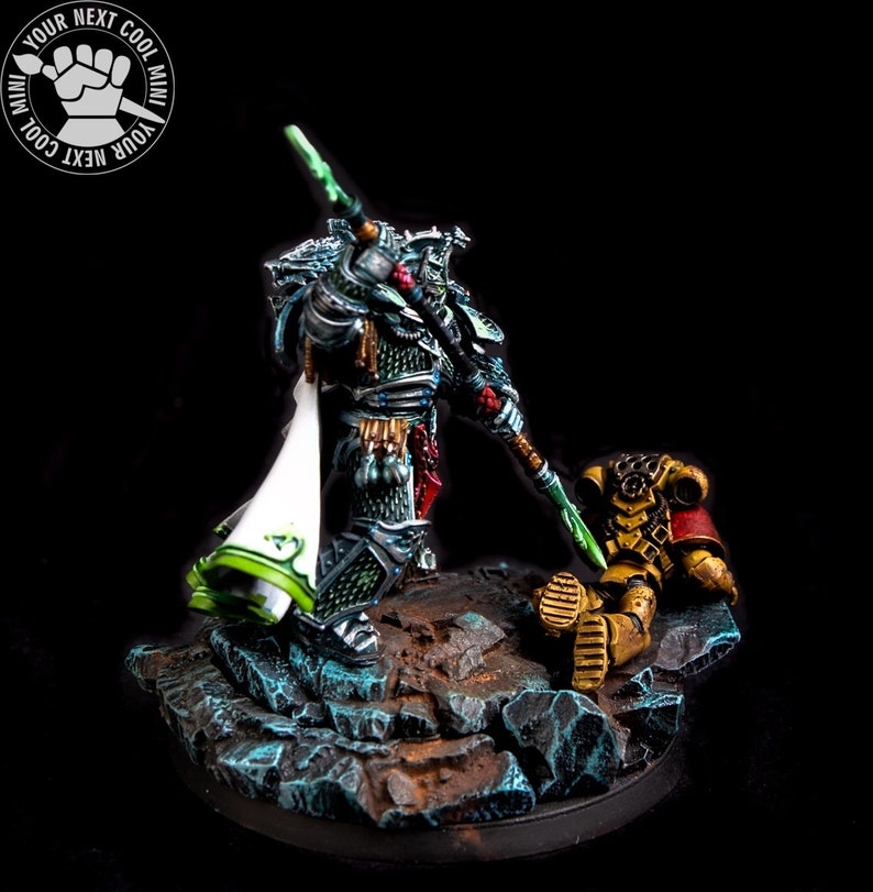 Custom Warhammer 30k Alpharius Primarch of the Alpha Legion - Etsy