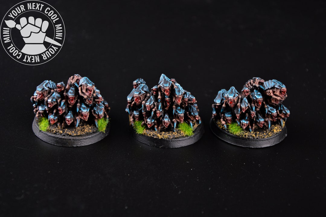 CUSTOM ORDER Tyranid Ripper Swarms - Etsy