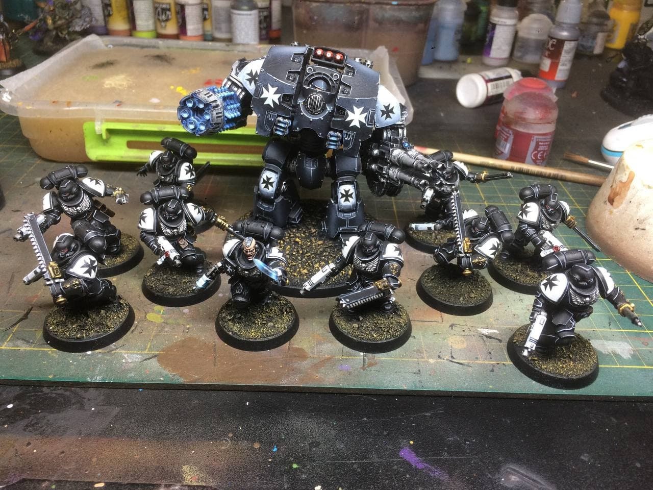 CUSTOM ORDERS Warhammer 40k Black Templars Assault - Etsy