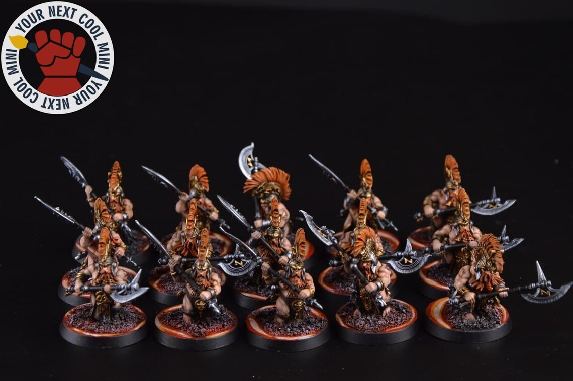 Custom Order Fyreslayers Army - Etsy