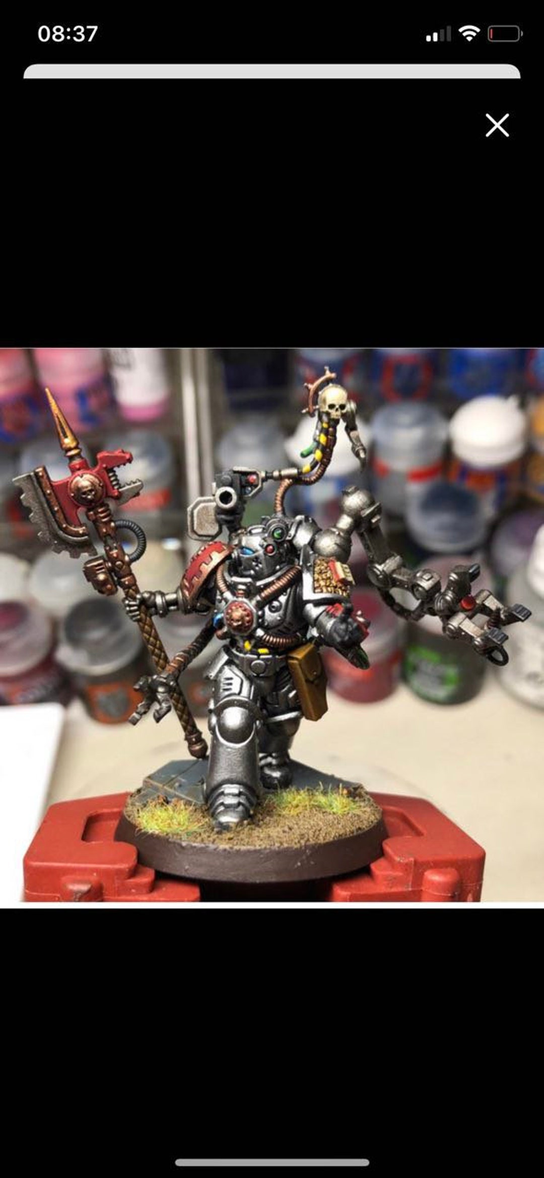 CUSTOM ORDER Primaris Techmarine Grey Knights - Etsy