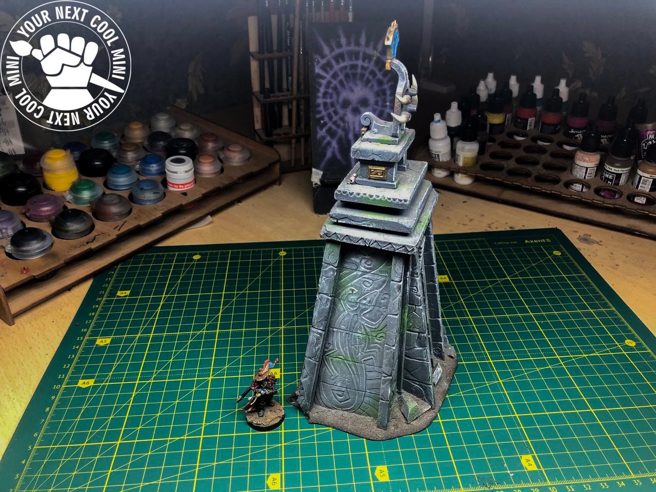 The Sacred Pyramid of the Lizardmen for Warhammer FB or Age of - Etsy ...