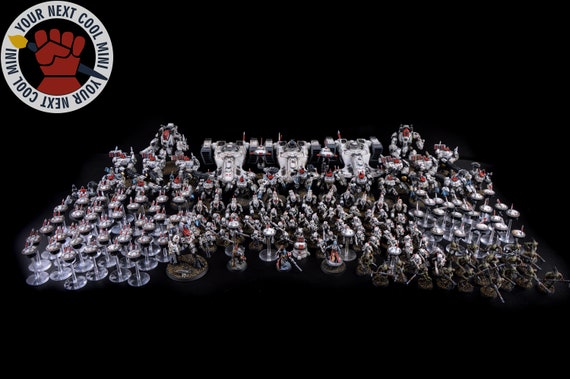 Custom Order Warhammer 40k PRO PAINT Tau Army 186 Models - Etsy Canada