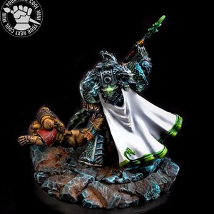 Custom Warhammer 30k, Alpharius – Primarch of the Alpha Legion - Etsy