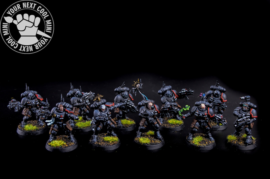 Custom Order Warhammer 40K, Raven Guard - Kill Team: Phobos Strike Team ...