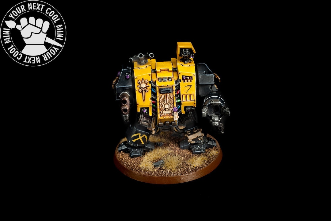 PRO PAINTED Warhammer 40K Space Marines Dreadnought, Scythes of the ...