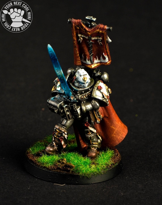 CUSTOM ORDERS Warhammer 40k Grey Knights Castellan Crowe | Etsy