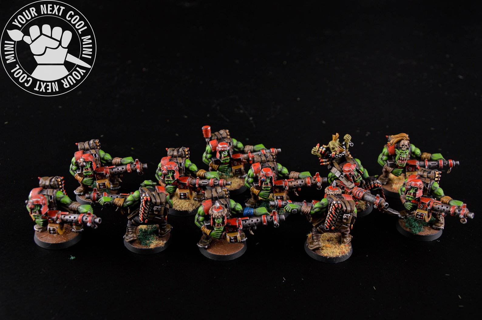 Warhammer 40k, Orcs Army (40 Models) - Etsy