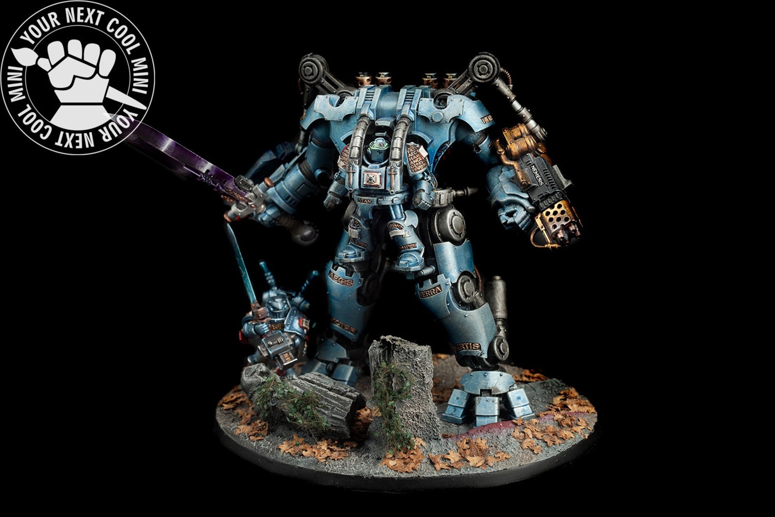 Warhammer 40K Grey Knight Nemesis Dreadknight PRO PAINT Extra - Etsy Australia