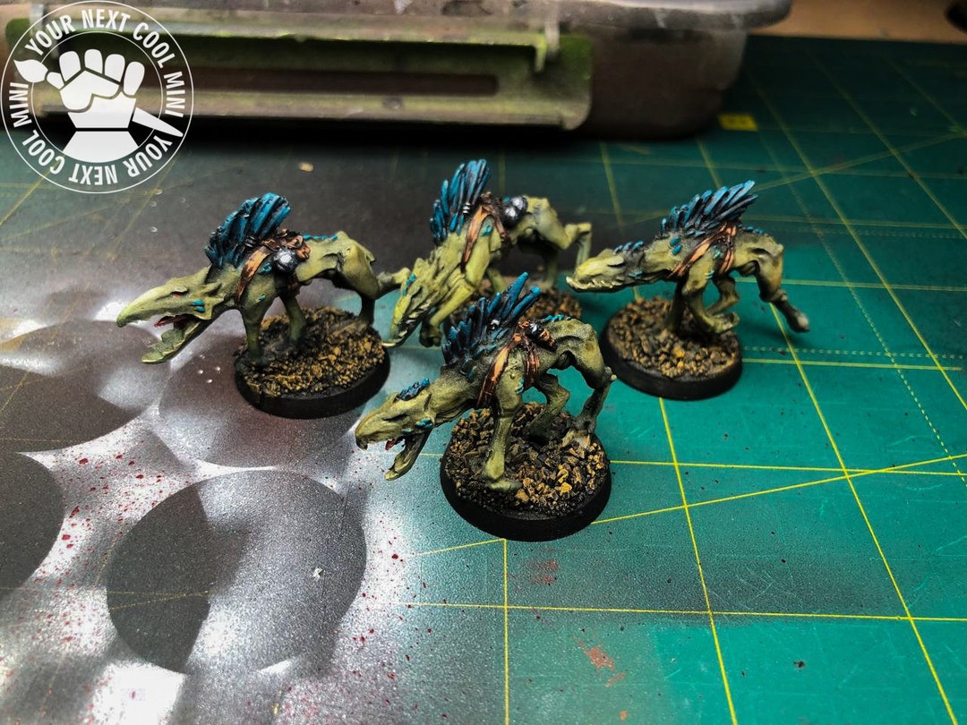 Warhammer 40k Kroot Hounds Commission - Etsy