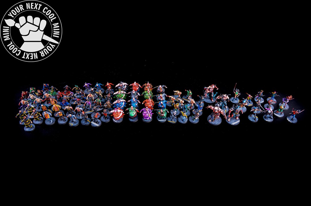 Custom Order (6-8 Weeks) Pro Painted ZOMBICIDE 2nd Edition Base Game ...
