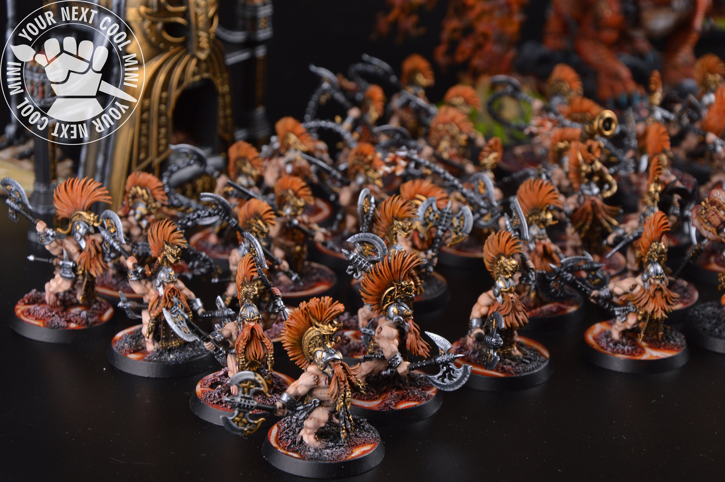 CUSTOM ORDERS Warhammer Aos Fyreslayers Army | Etsy
