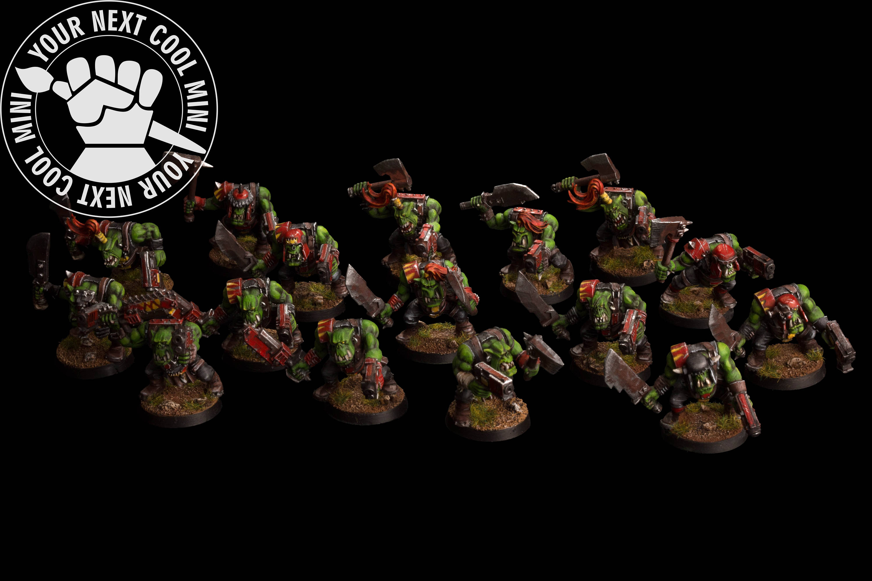 Warhammer 40K Space Orks Army 32 minis: 1 Pain Boss 1 Trukk | Etsy