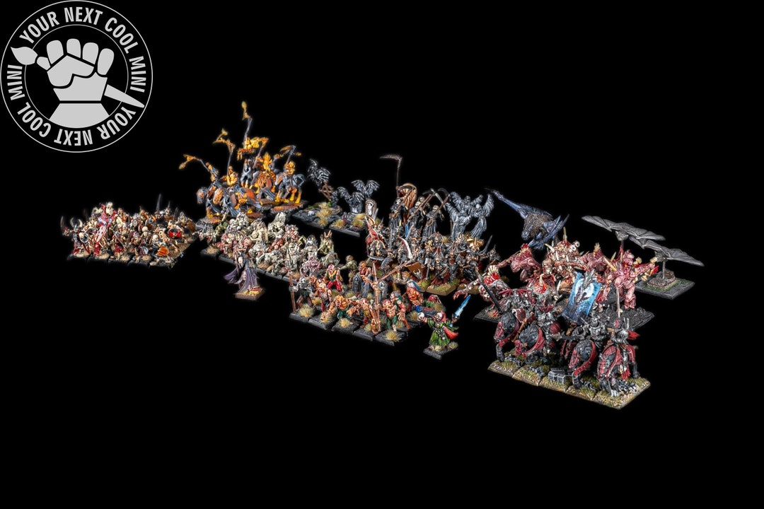Warhammer the Old World, Fb/t9a/aos Vampire Counts Army - Etsy