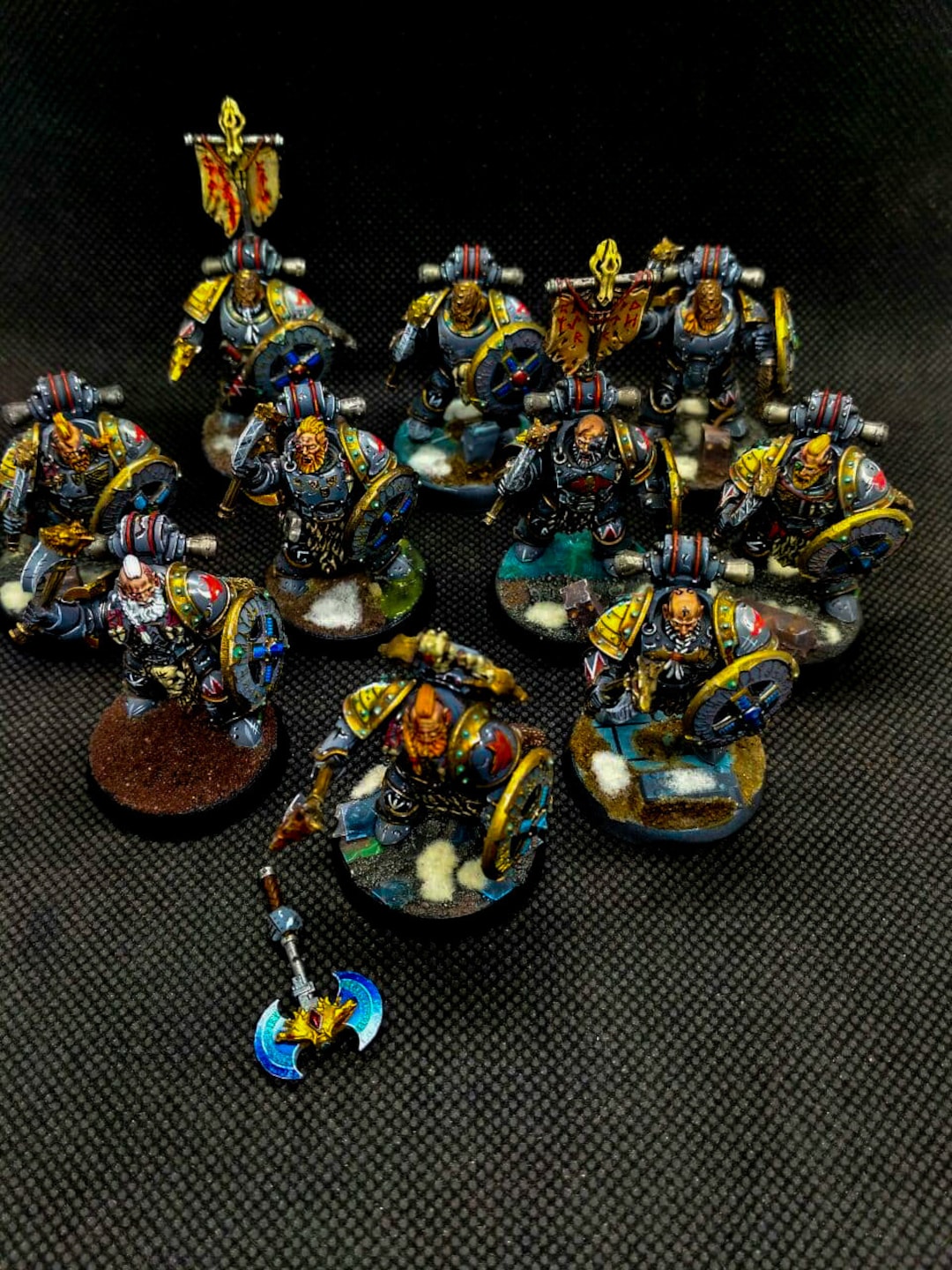 Warhammer 30K Space Wolves Legion Grey Slayers Close Combat Squad and ...