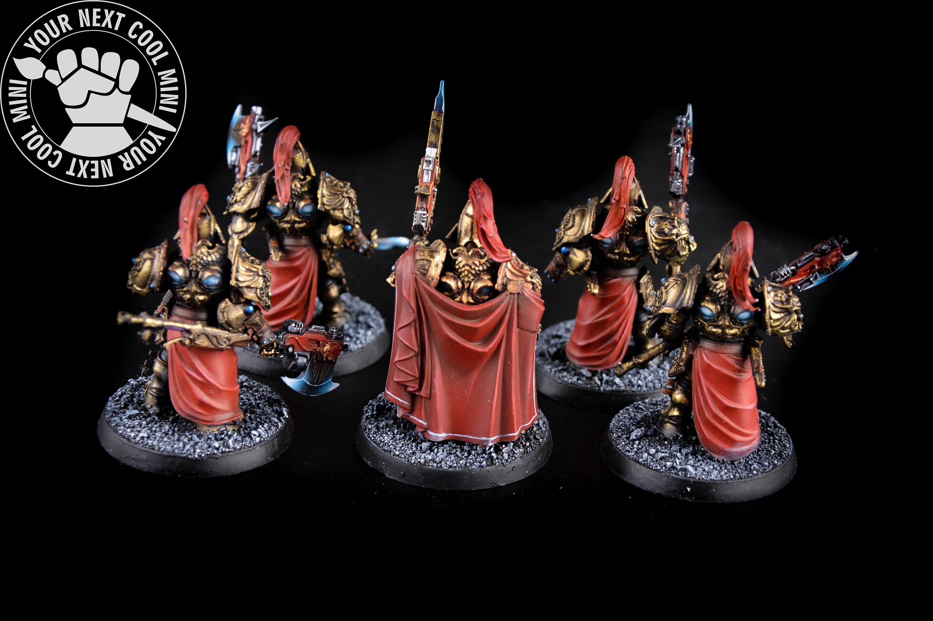 CUSTOM ORDER Warhammer 40k. Custodian Wardens Shield-captain - Etsy