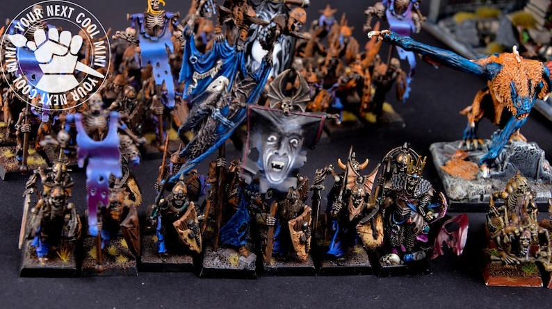 Custom Warhammer Fb/aos PP Vampire Counts Army. 99 PRO Painted | Etsy