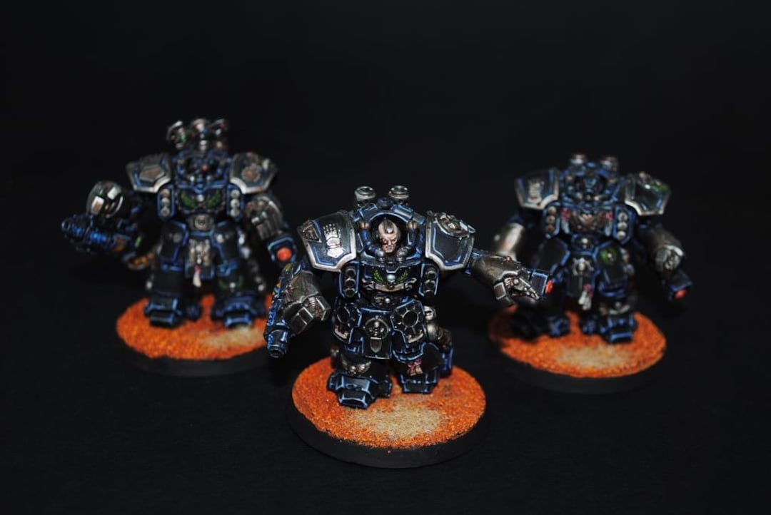 Custom Order 3-4 Weeks Warhammer 40K. Iron Hands Space Marines ...