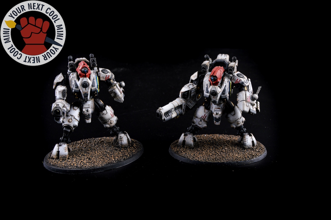 Custom Order Warhammer 40k PRO PAINT XV95 Ghostkeel Battlesuit - Etsy
