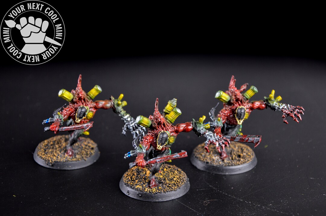 Custom Order Warhammer 40K PRO PAINTED Grotesques - Etsy