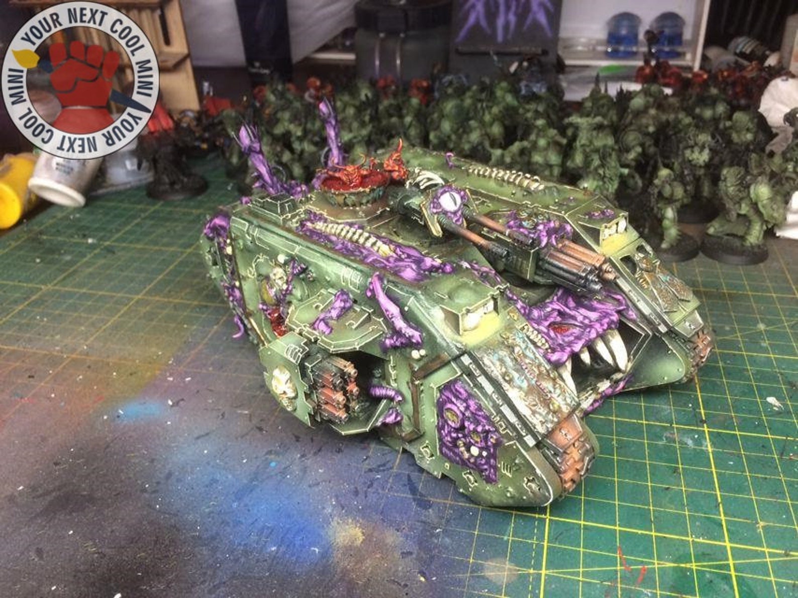 Custom Order Warhammer 40k Chaos Land Raider | Etsy