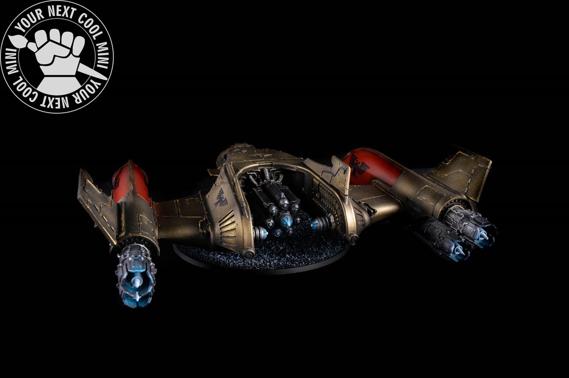 CUSTOM ORDER Warhammer 40k. Legio Custodes Ares Gunship/orion Assault ...
