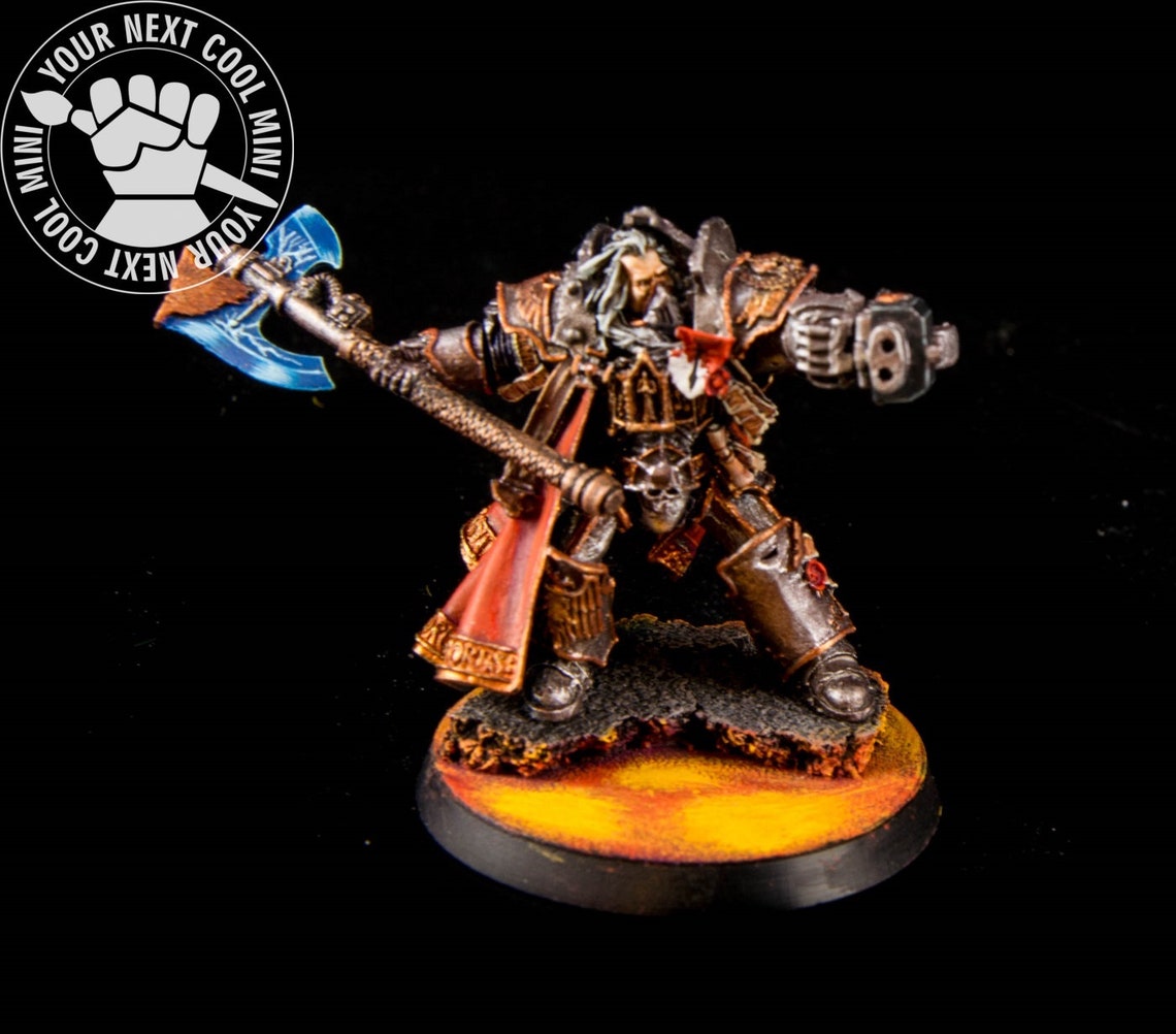 Warhammer 40K Grey Knight Grand Master in Terminator Armor. - Etsy