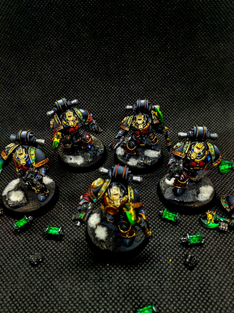 Warhammer 30K Space Wolves Legion Deathsworn Pack commission - Etsy