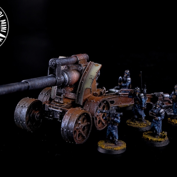 Death Korps of Krieg Artillery and Crew - Etsy