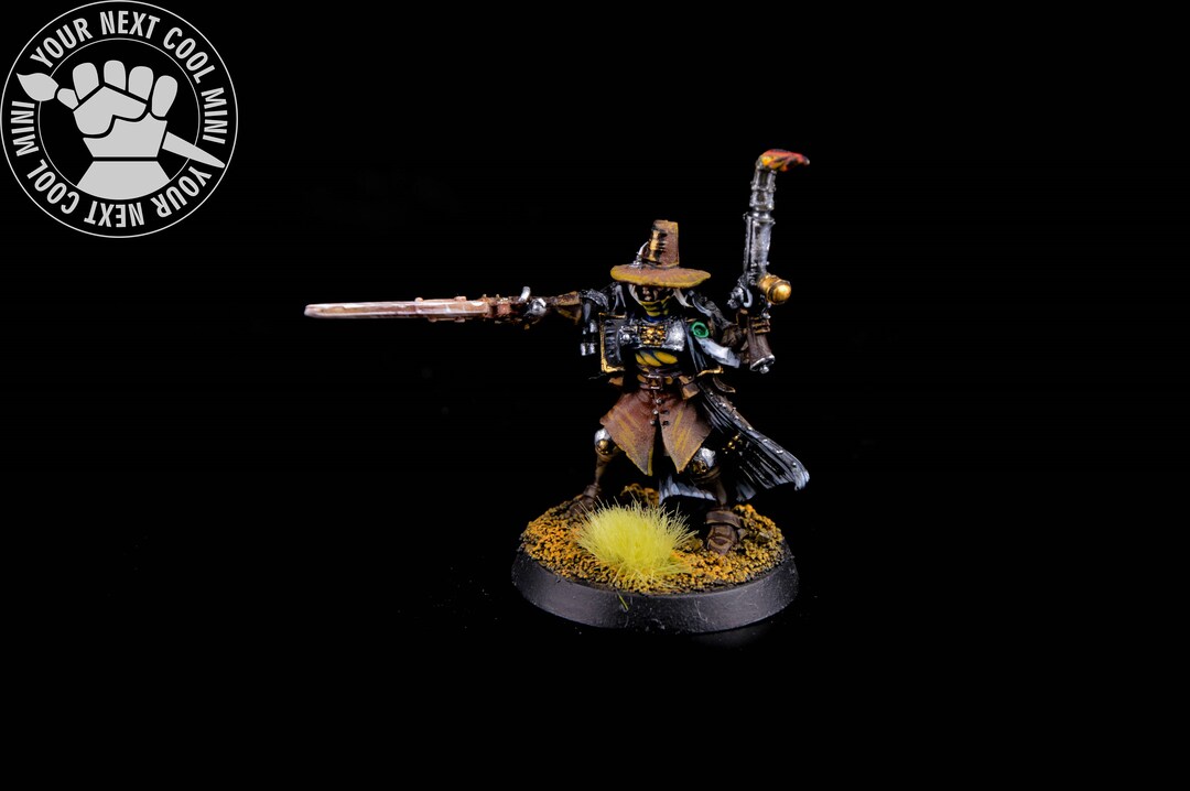 CUSTOM ORDERS Warhammer 40K Inquisitor With Inferno Pistol & Power ...