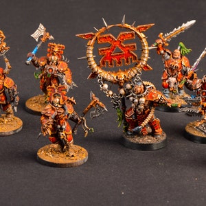 CUSTOM ORDER Warhammer Aos. Blades of Khorne Army - Etsy