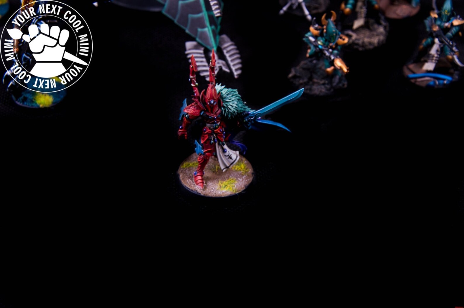 Warhammer 40K Dark Eldars War Band 17 Pc: Visarch, 10 Kabalite Warriors ...