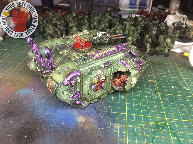 Custom Order Warhammer 40k Chaos Land Raider - Etsy