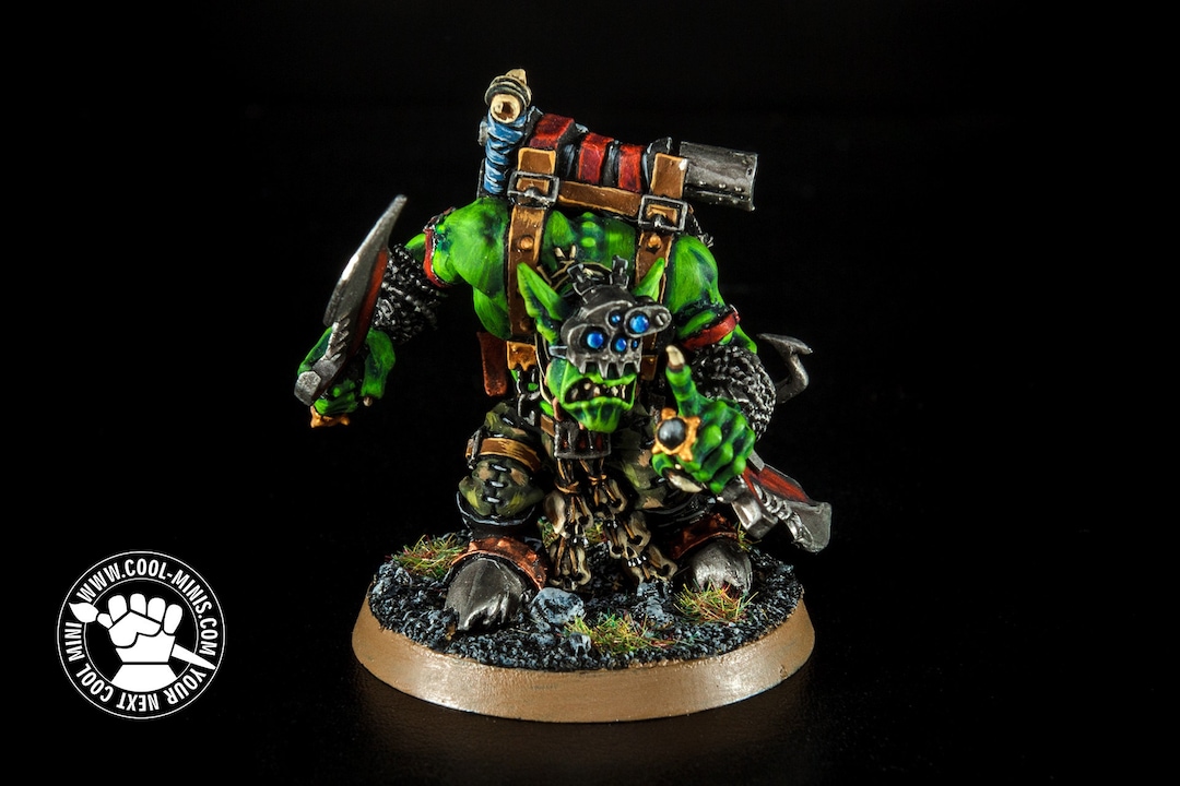 CUSTOM ORDERS - Warhammer 40k, Space Ork Boss Snikrot - Etsy Australia