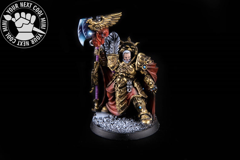 CUSTOM ORDER Warhammer 40k. Captain-general Trajann Valoris - Etsy