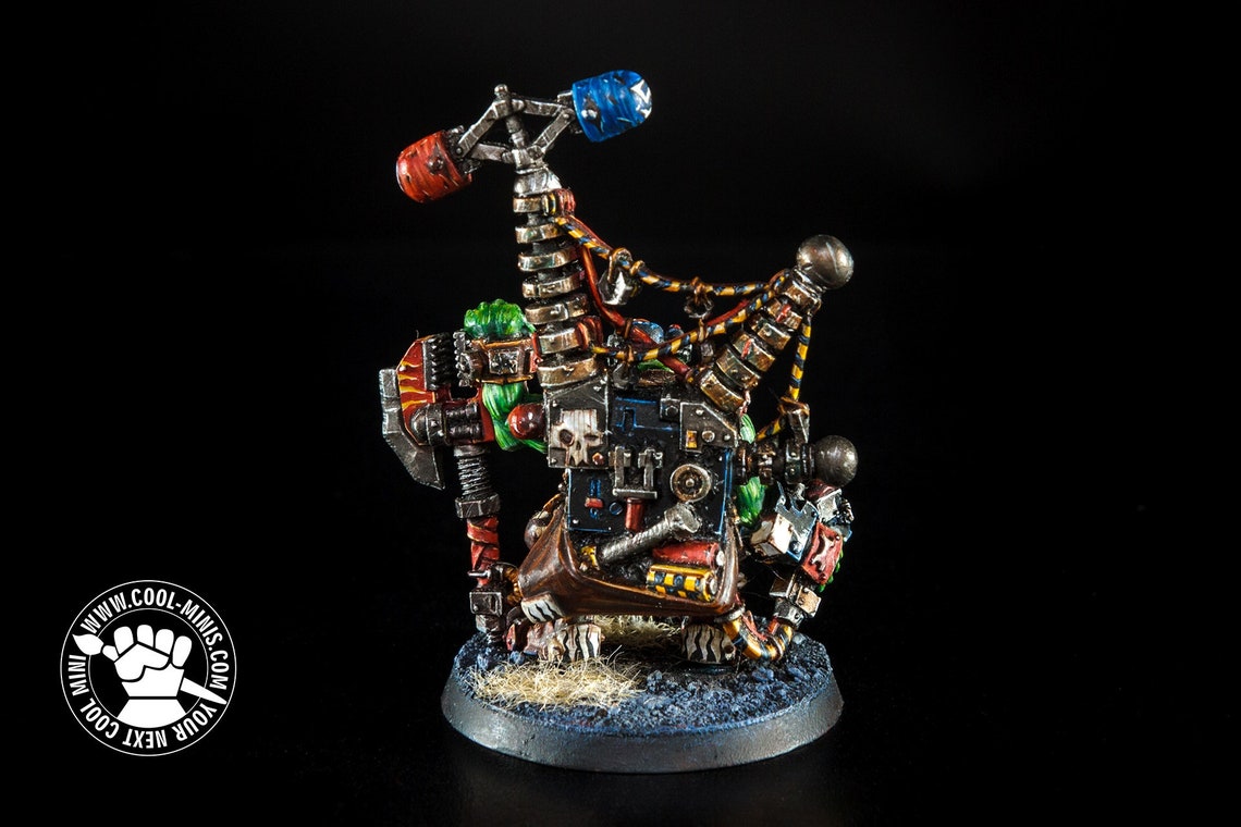CUSTOM ORDERS Warhammer 40k Ork Big Mek - Etsy