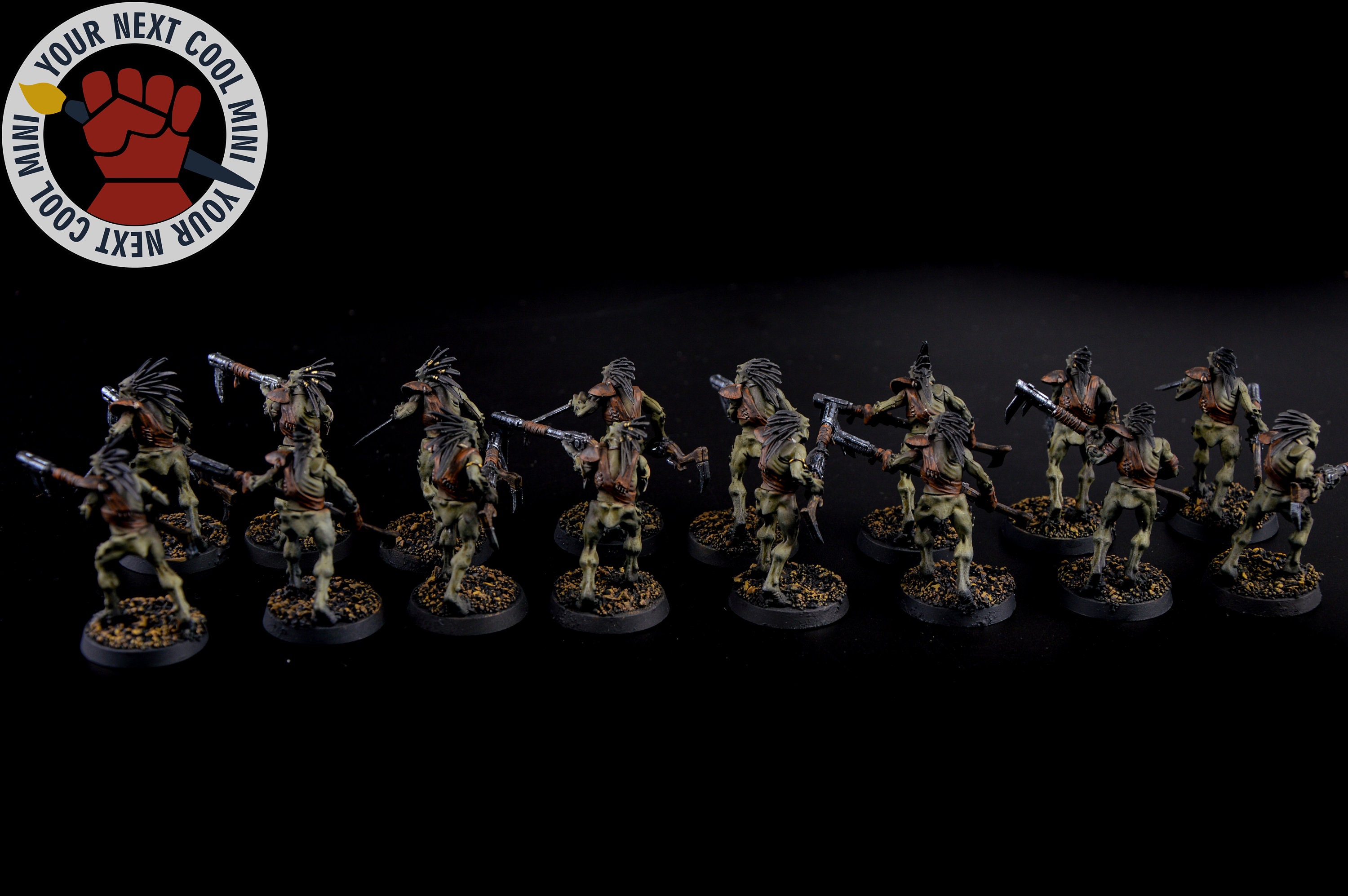 Custom Order Warhammer 40k PRO PAINT Kroot Carnivore Squad - Etsy