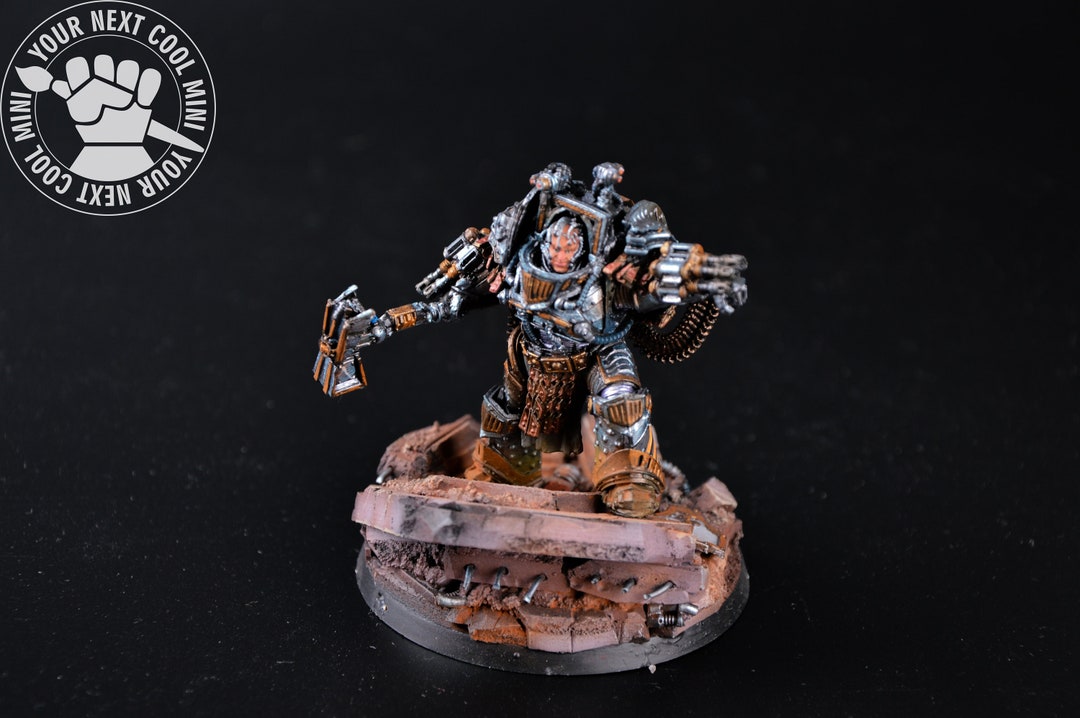 CUSTOM ORDER Perturabo, Primarch of the Iron Warriors - Etsy