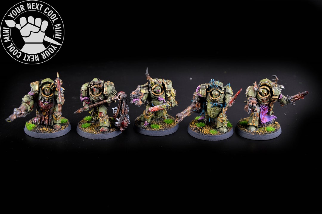 Warhammer 40K, Blightlord Terminators 10 Models - Etsy