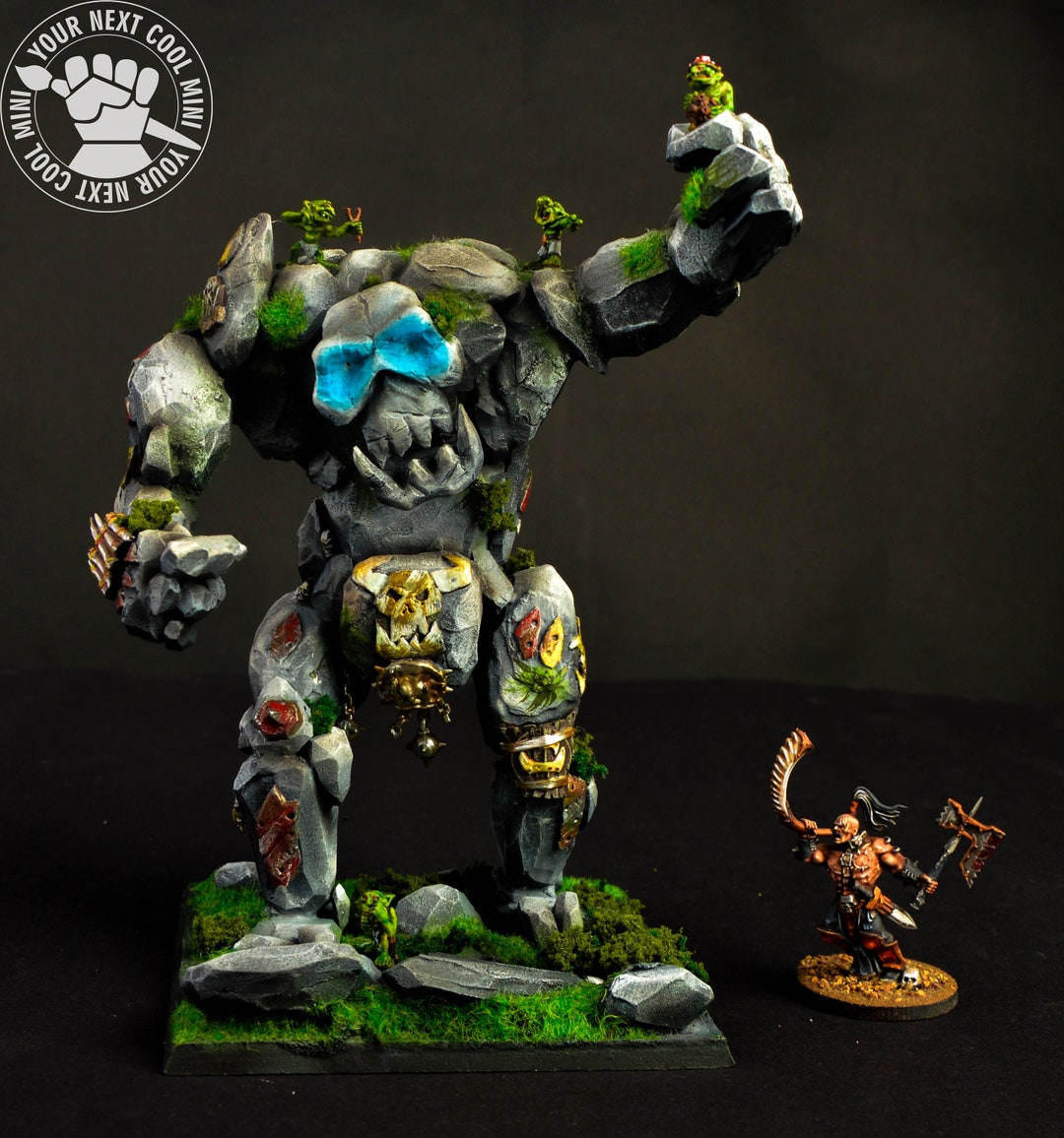 CUSTOM ORDER Warhammer Fb/aos, Orks, Ork Idol - Etsy