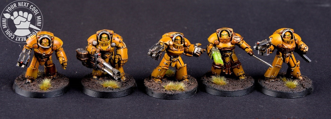 Warhammer 30K Space Marines Terminator Squad - Etsy