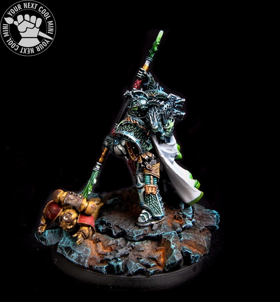 Custom Warhammer 30k, Alpharius – Primarch of the Alpha Legion - Etsy