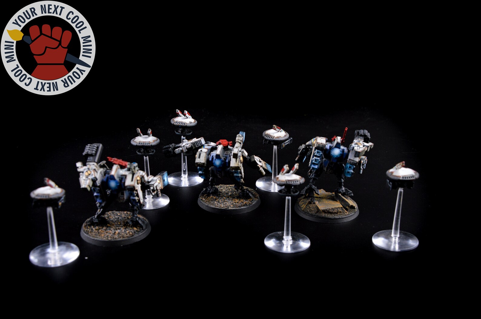 Custom Order Warhammer 40k PRO PAINT Xv8x Crisis Battlesuit - Etsy