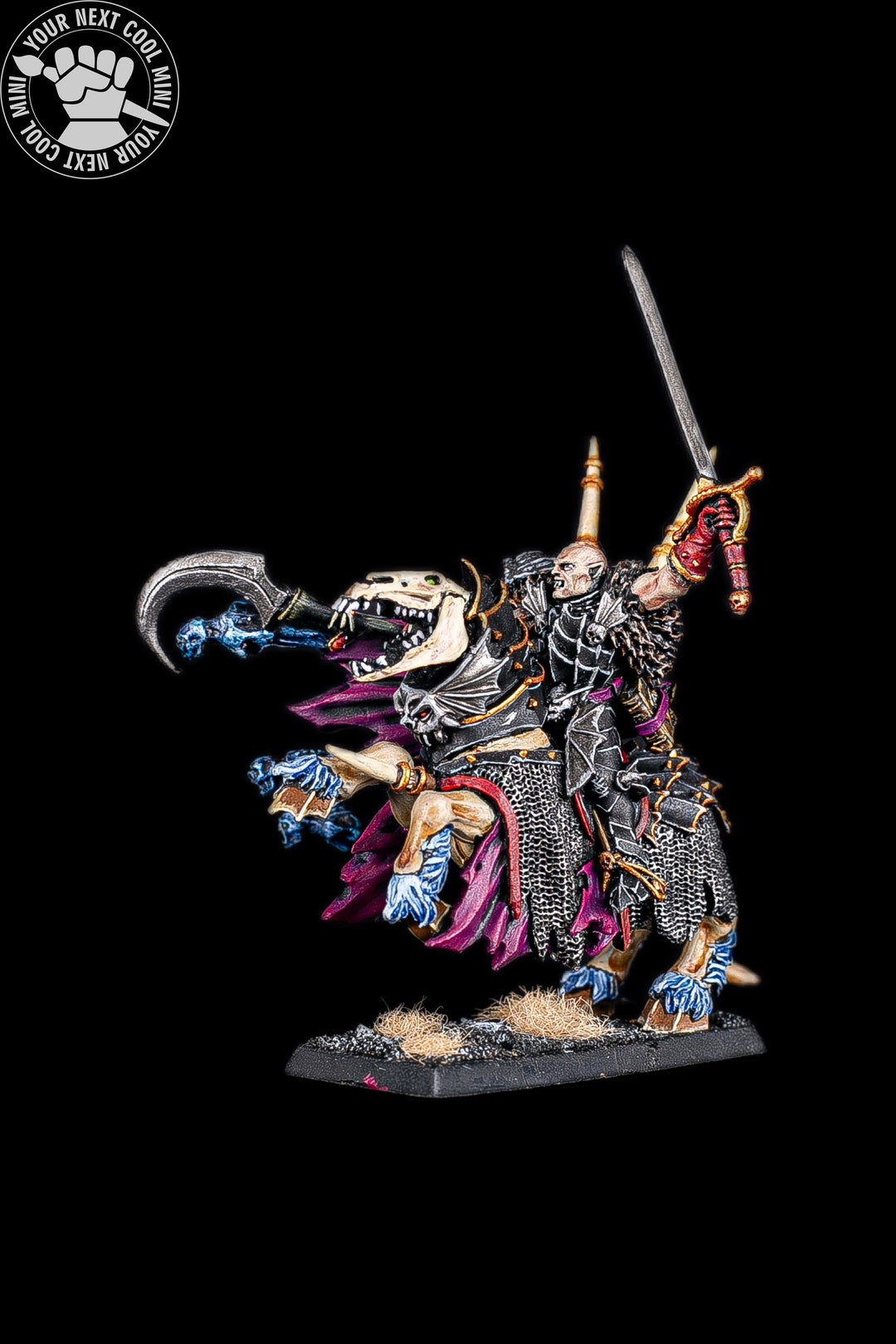 Warhammer the Old World Manfred Von Carstein on Nightmare - Etsy