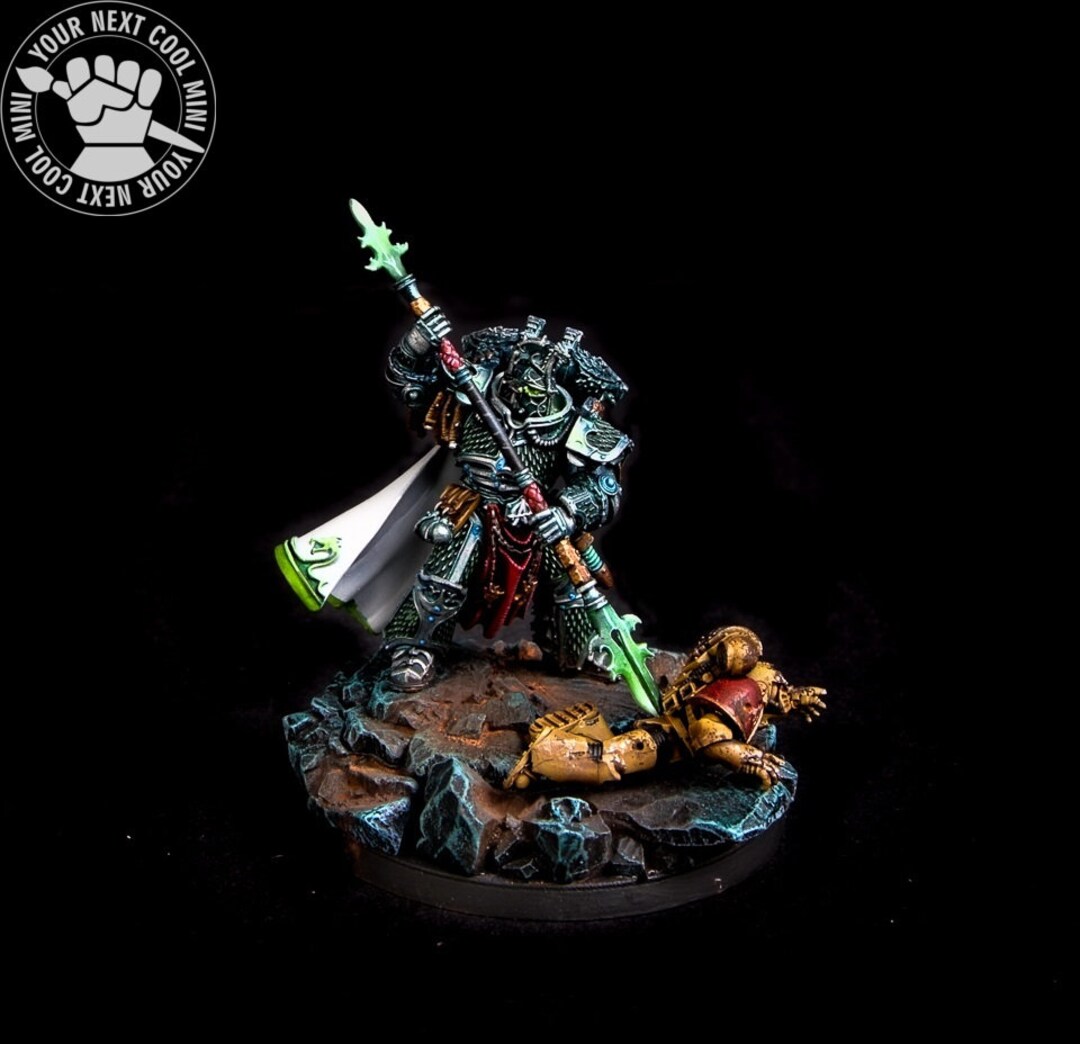 Custom Warhammer 30k, Alpharius – Primarch of the Alpha Legion - Etsy