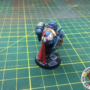 Warhammer 40K Space Marines Ultramarine, Master of the Chapter - Etsy