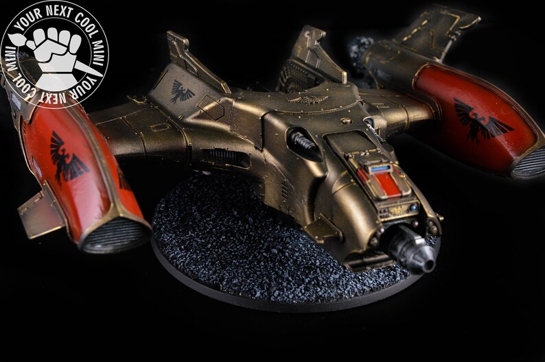 CUSTOM ORDER Warhammer 40k. Legio Custodes Ares Gunship/Orion - Etsy.de