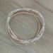 Siesta Key Stack, Neutral Seed Bead Bracelet Stack, Tiny Beaded ...