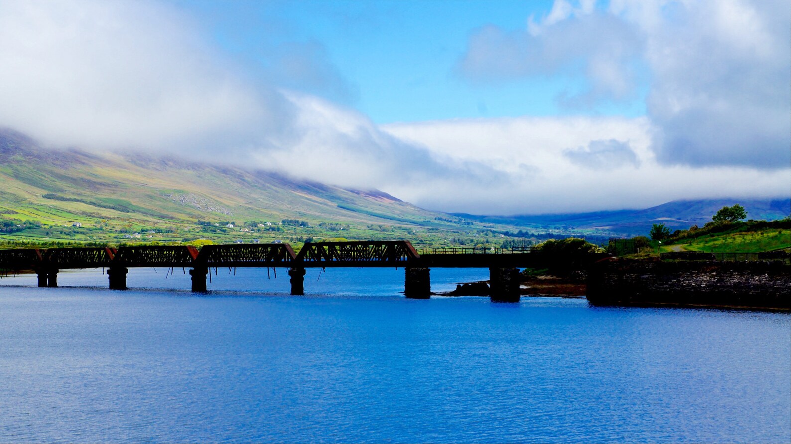 Cahersiveen Railway Bridge Print, Kerry, Ireland, Irish Landscape ...